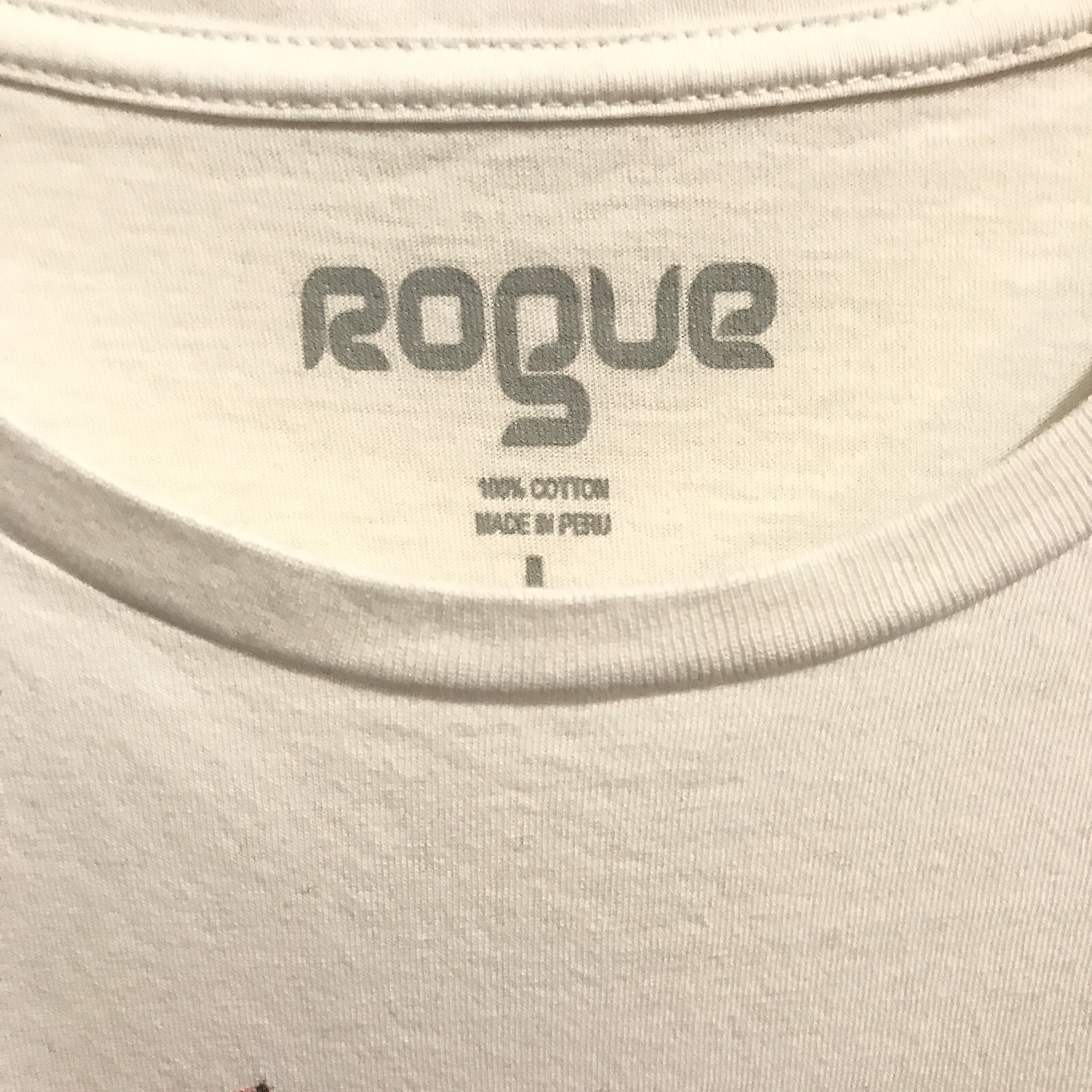 Rogue Cotton Gunfighter Round Neck Short Sleeve Graphic T-shirt Size ...