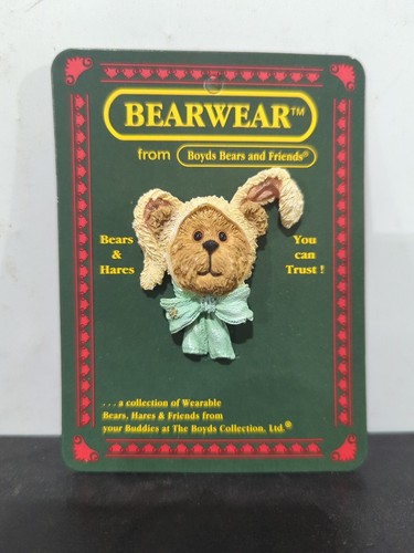 Boyds Bears Bearware 2004 "Hippity Hop" Easter Bear Pin | eBay