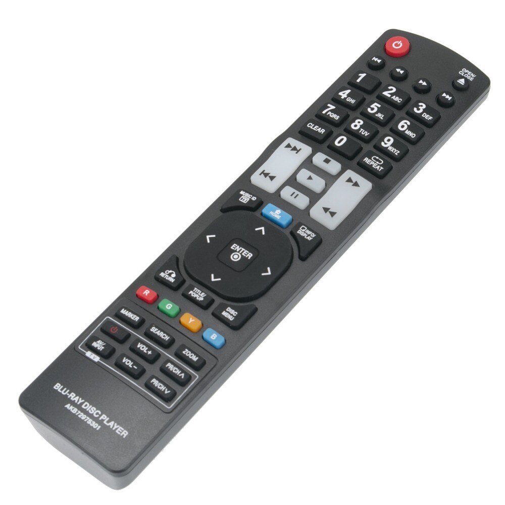 AKB72975301 Remote Control For LG BX580 BD565 BD590 BD650 Bd670 Bx582 ...