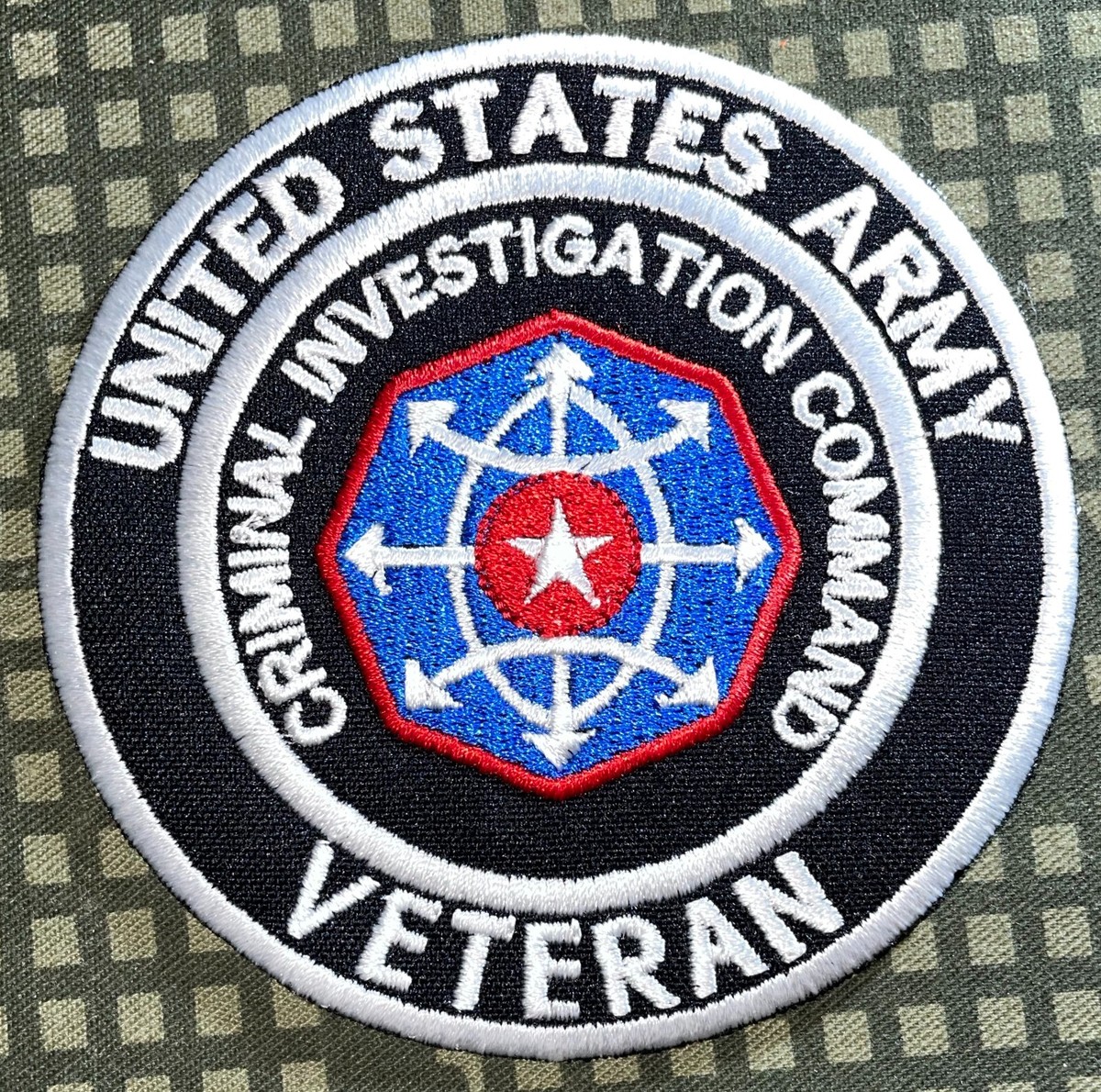 United States Army Cid Badge MP Military Police Army CID Agent