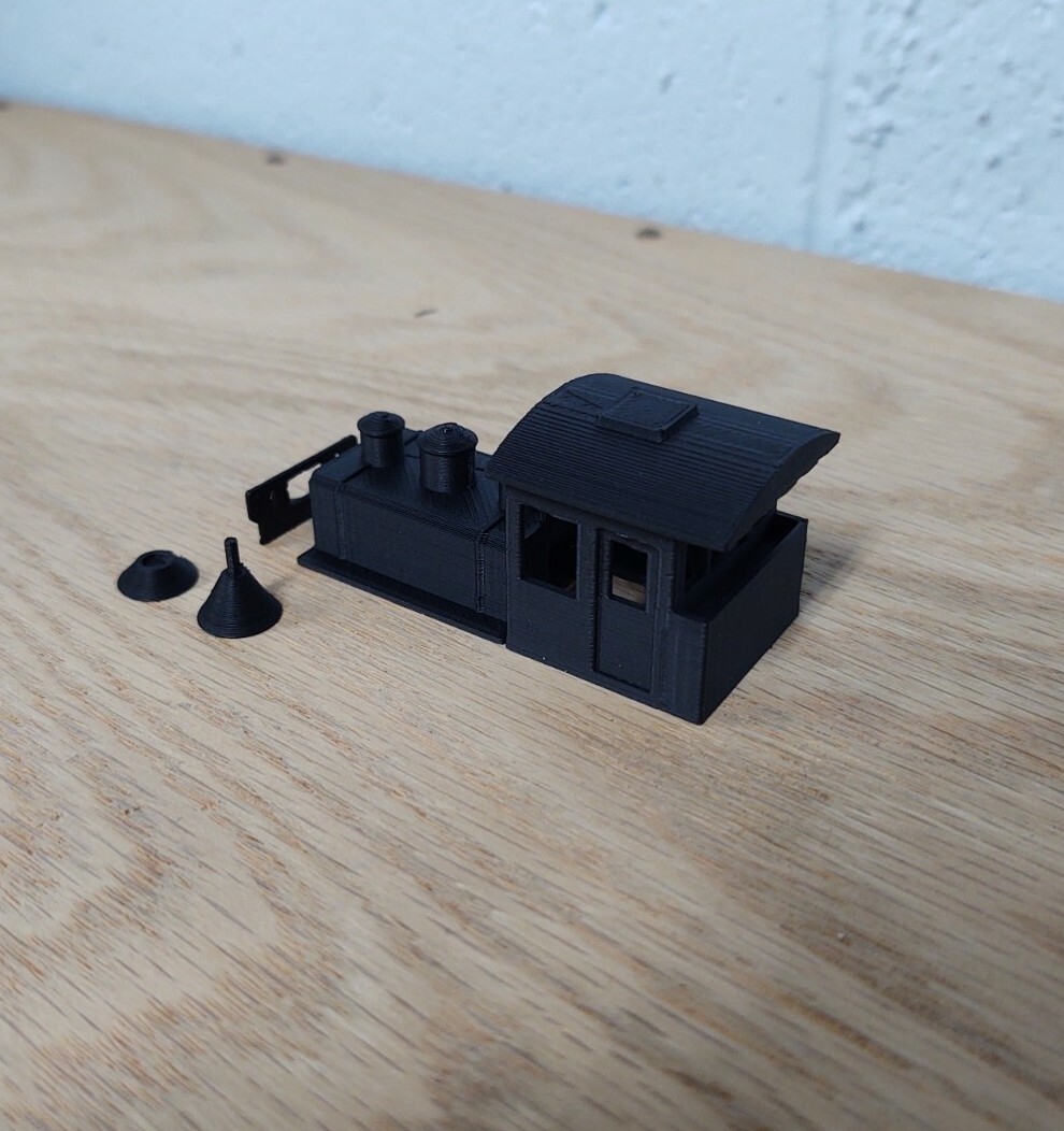 HOn30 STEAM LOCO kit #3 for the N scale Bachmann 0-6-0/2-6-2. 3D Print ...