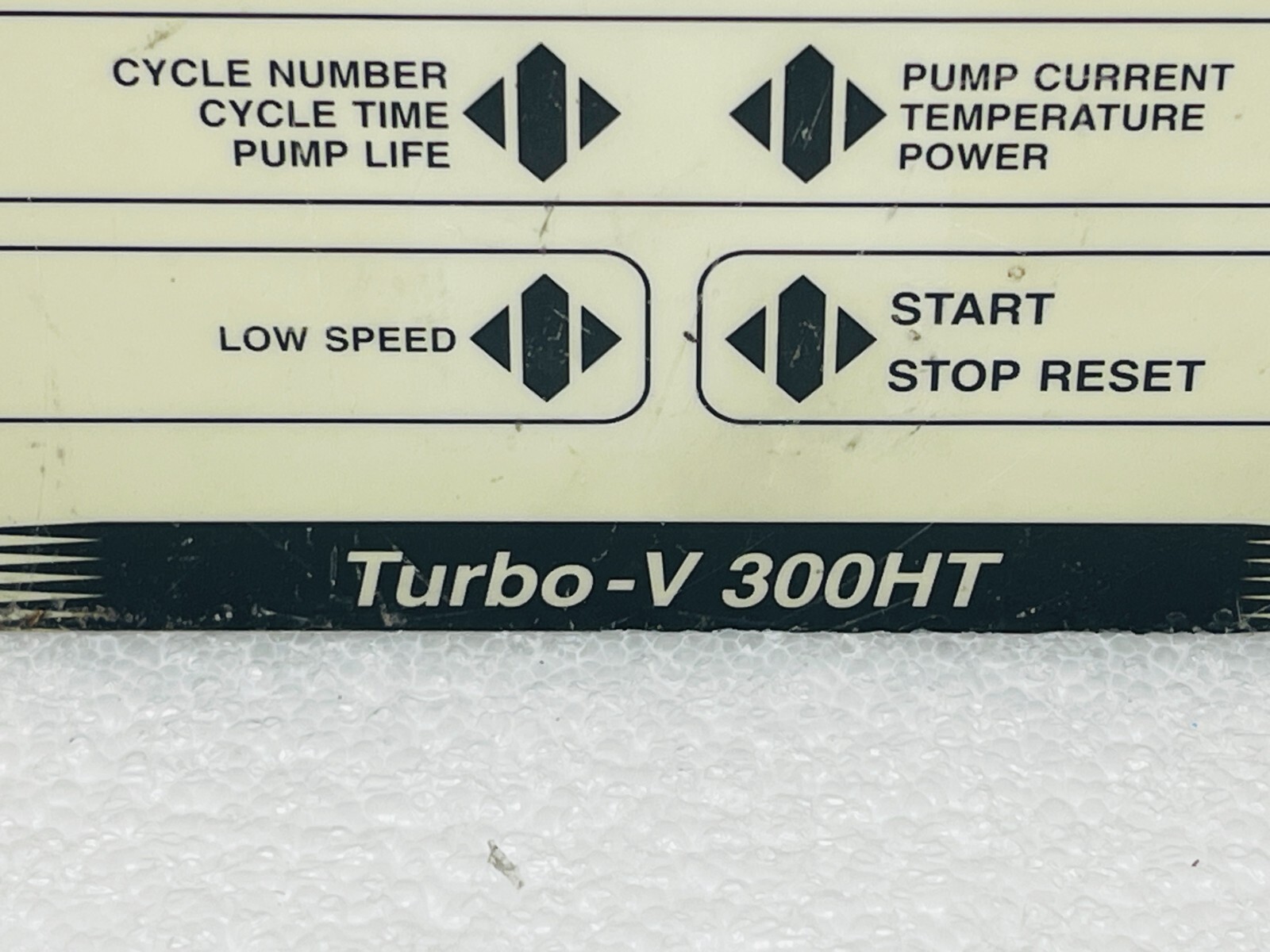 Varian Turbo-v 300ht Turbomolecular Vacuum Pump Controller as Is for ...