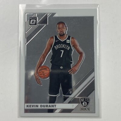 Kevin Durant 2019-20 Panini Donruss Optic Base Card #112 Brooklyn Nets ...