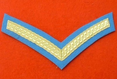 NO 1 Dress AAC L/CPL Chevron Army Air Corps Stripes | eBay