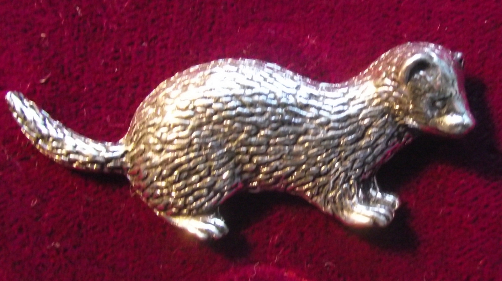 Pewter Ferret Stoat Weasel Mink Pine Marten Pin | eBay