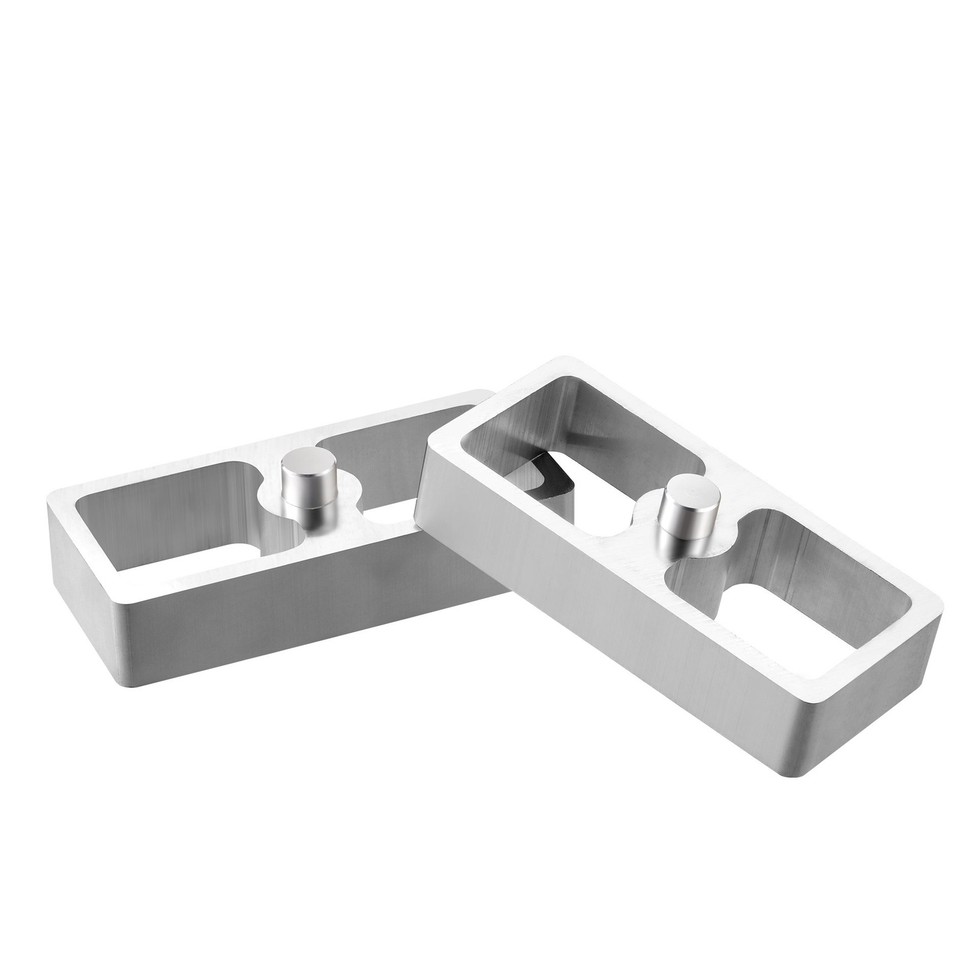 1" Inch Universal Aluminum Extruded Leaf Spring Lowering Block Kit ...