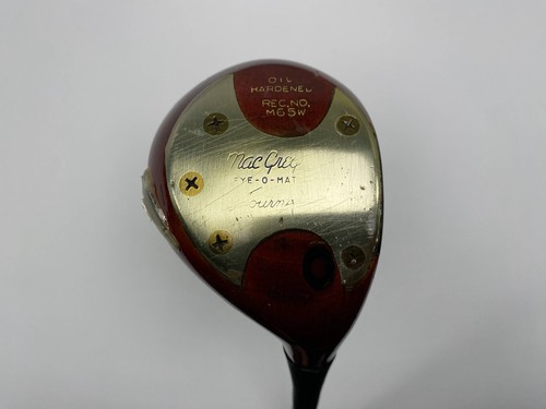 Macgregor Oil Hardened Eye-O-Matic Persimmon Wood Driver Regular ...