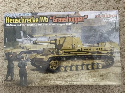 Heuschrecke IVb Grasshopper Tank w/10.5cm leFH18 Gun SEALED Dragon 6439 ...