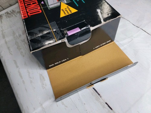 Vintage 1992 SNES Super Scope 6 Rifle Super Nintendo BOX ONLY With ...