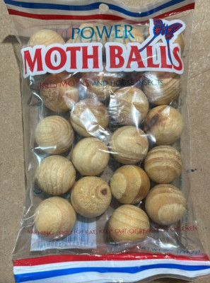 Round Moth Discs Oval MothBalls Natural Clothes Insect Kills Moths ...