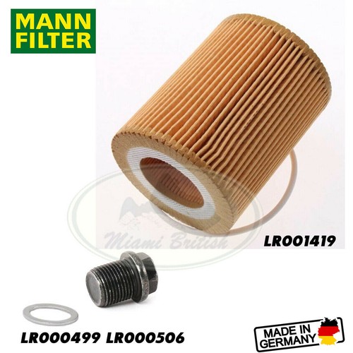 LAND ROVER FILTER SERVICE KIT LR2 FREELANDER 2 08-12 ROV0133 LR001419 ...