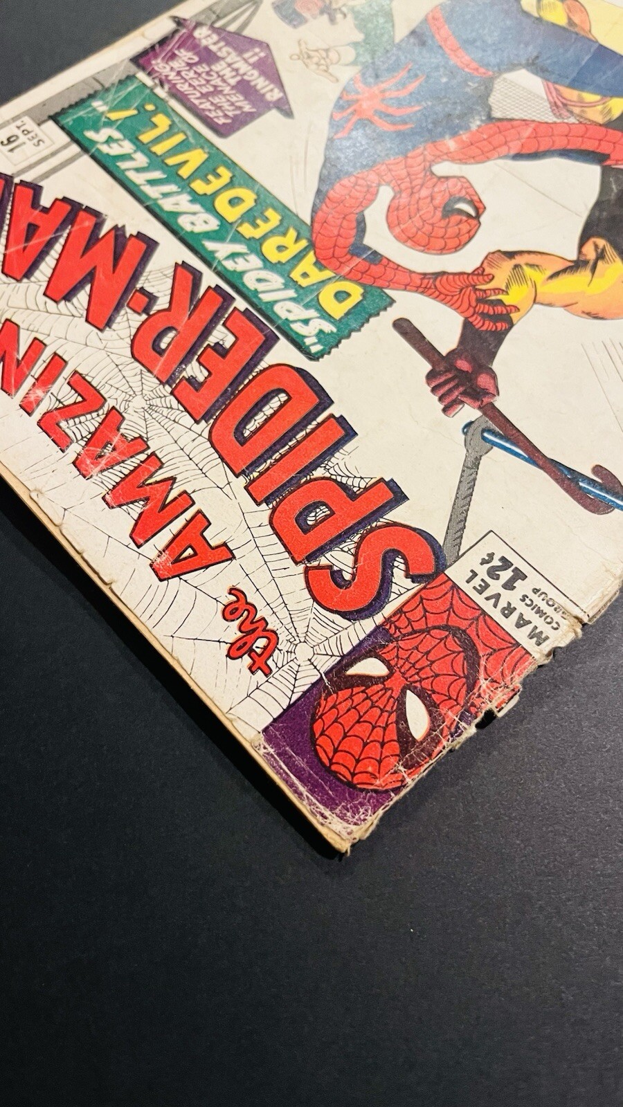 Amazing Spider-Man #16, 1st Daredevil X-over, 2nd Ringmaster, Ditko ...