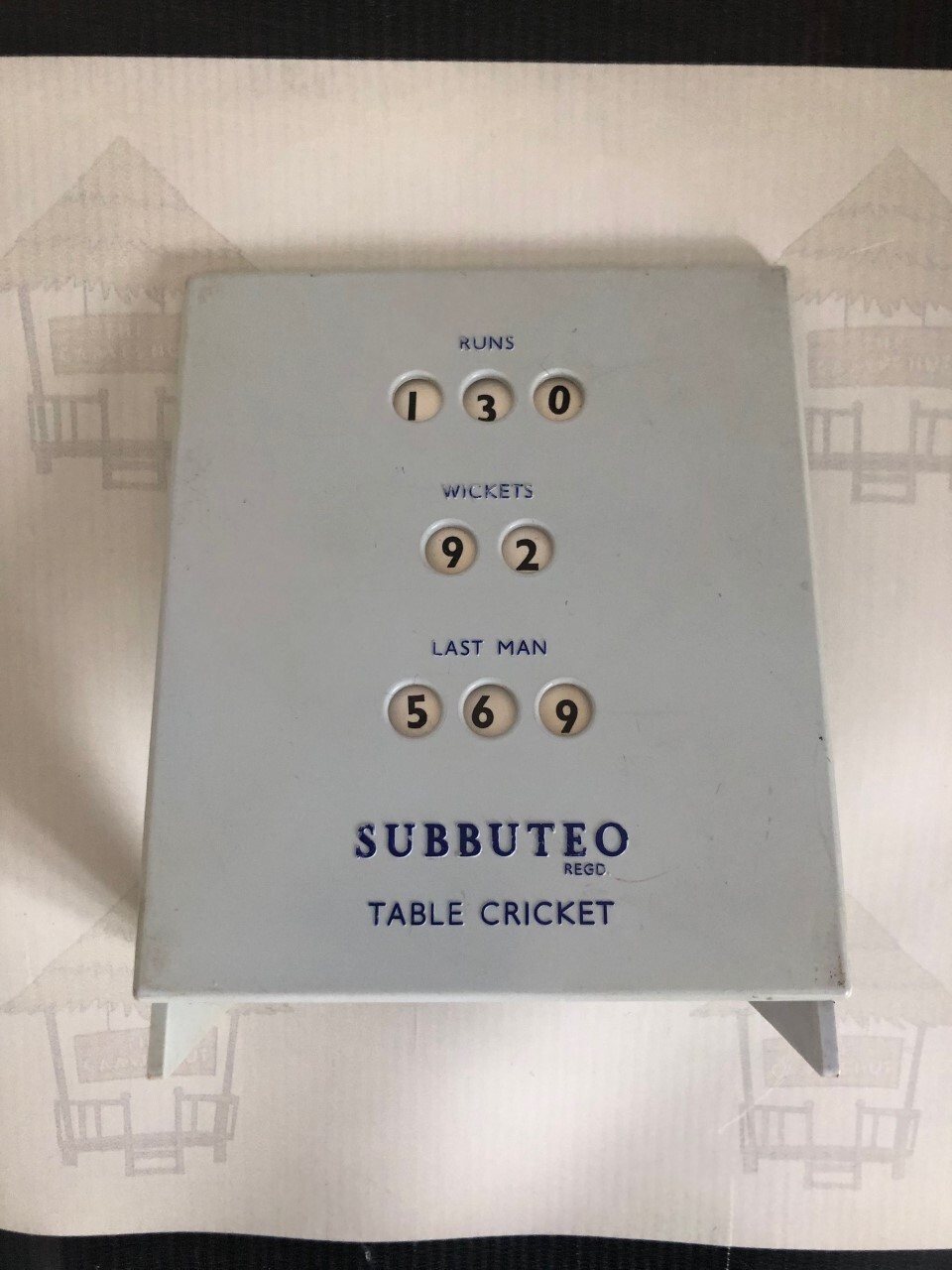 Subbuteo Cricket Test Match Edition Select Your Game Spare Parts ...