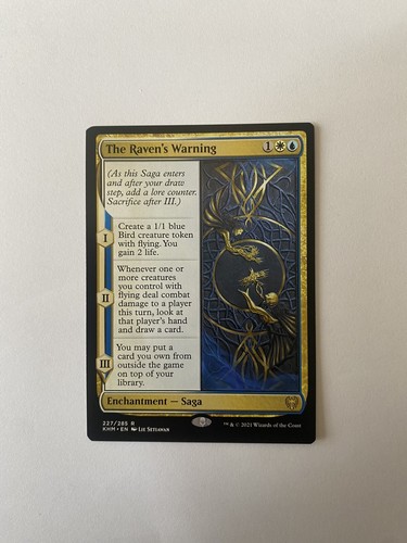 MTG - The Raven’s Warning - NM | eBay Australia