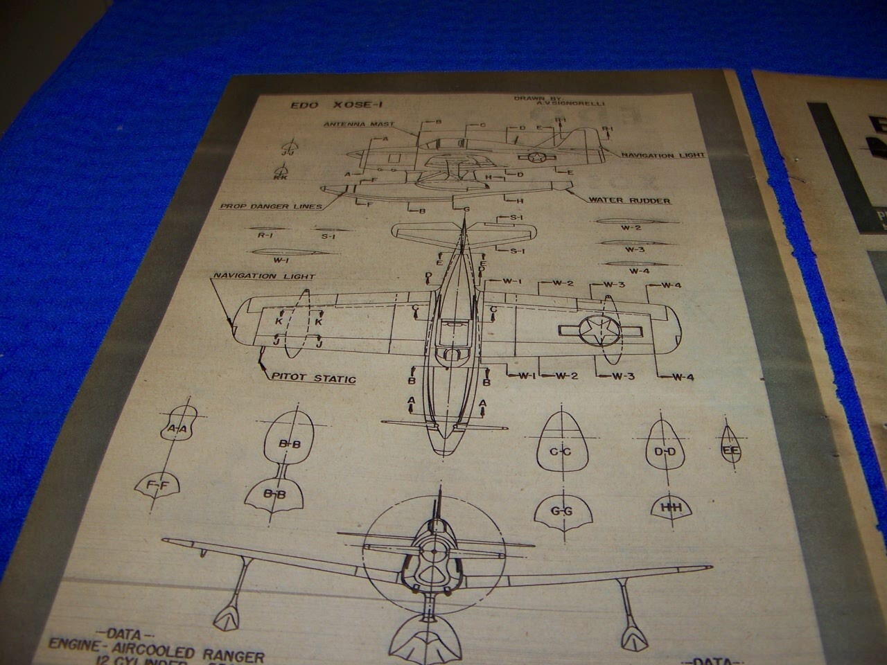 EDO XOSE-1 & SPAD S-XIA-2..3-VIEWS/HISTORY/PHOTOS/SPECS/CROSS SECTIONS ...