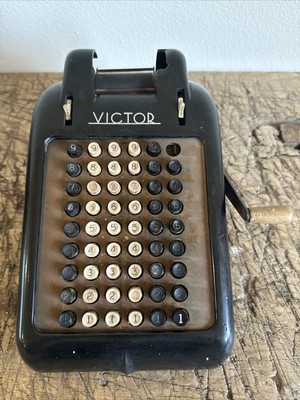 Cash Register, Adding Machines - Vintage Victor Adding Machine