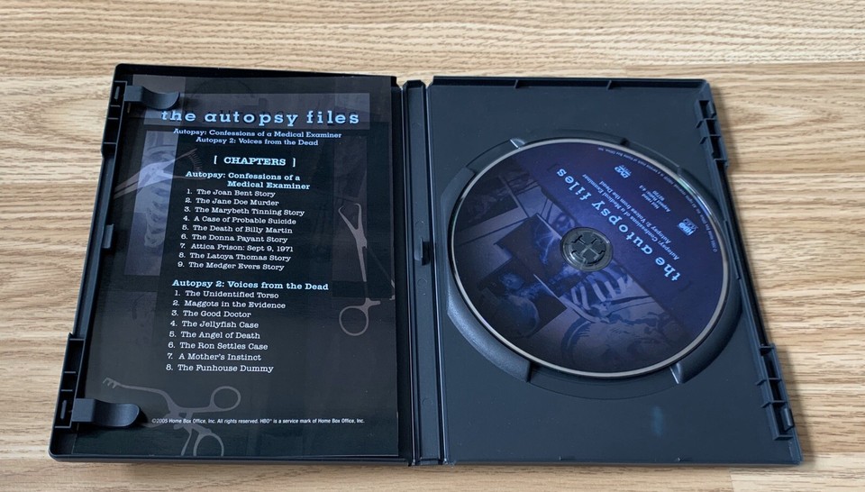The Autopsy Files (DVD, 2012) | eBay