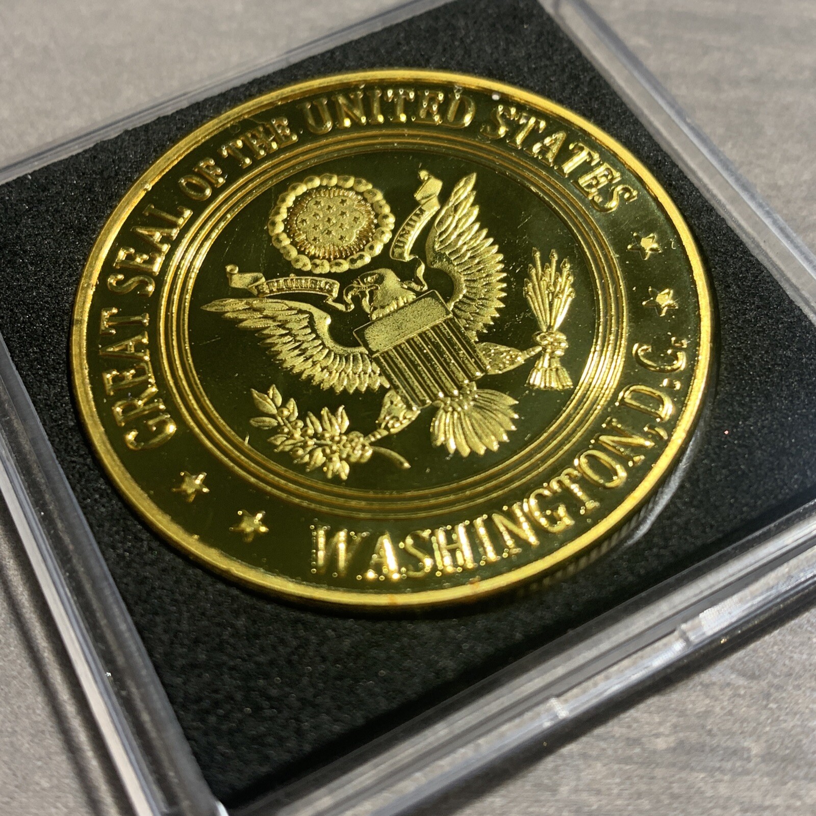 VA U S Dept of Veterans Affairs Challenge Coin. New! W Case! Fast ...