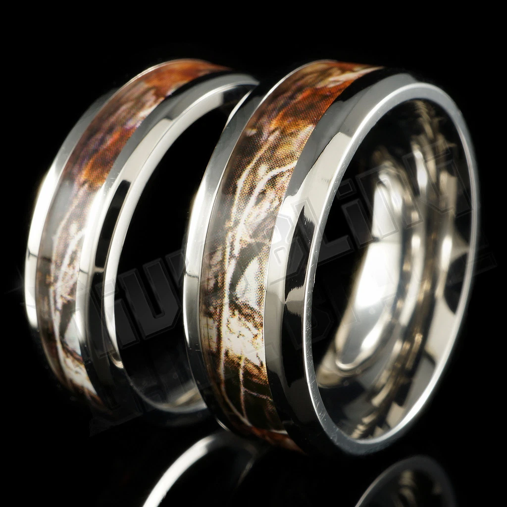 Realtree Camo Tungsten Wedding Band