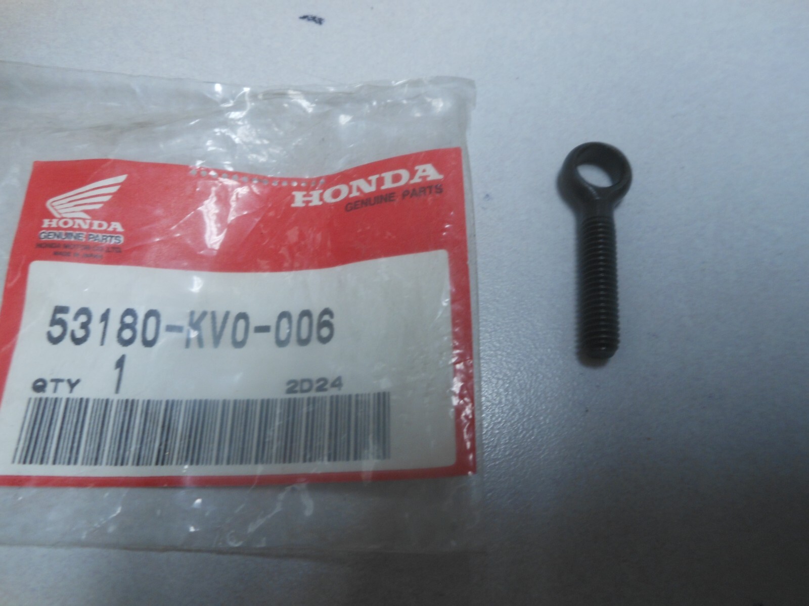 NOS Honda OEM Adjusting Bolt 92 CB400 88-89 NX250 88-89 NX500 53180-KV0 ...