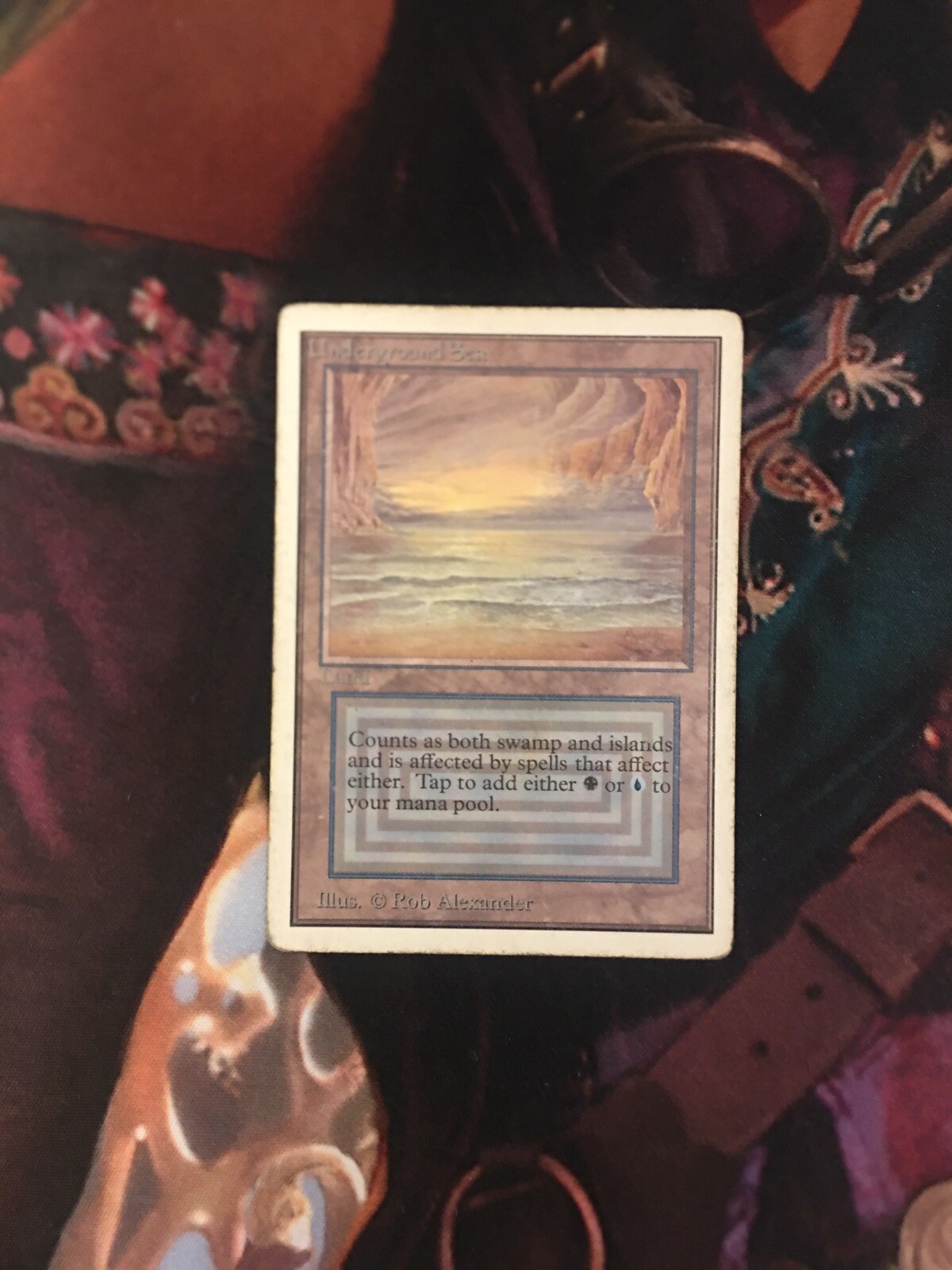 Unlimited Underground Sea MTG Heavy Play Magic the Gathering Reserved ...