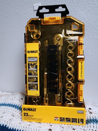 DEWALT 1/2" Drive Ratchet Socket Set - 23 Pieces (DWMT73813) for sale ...