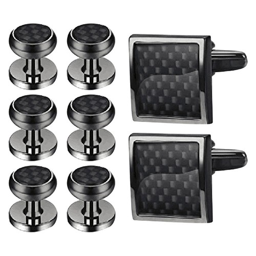 8 Pcs Suit Accessories Mens Brooch Pins for Suits Clip Ties Cuff Links ...