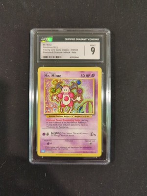 2023 POKEMON CLB-TRADING CARD GAME CLASSIC #013 MR. MIME CGC 9 MINT ...