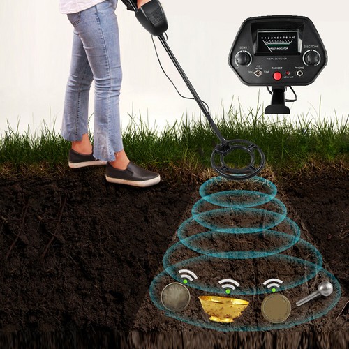 MD-3032 Handheld Metal Detector Underground Treasure Scanner Finder ...