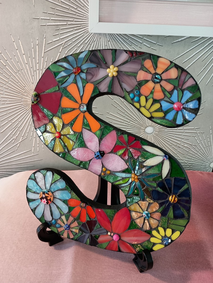 Stained Glass Letter Patterns Decorative Alphabets Stained Glass