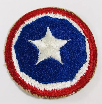 WWII 9th Logistical Command Cut Edge Patch | eBay
