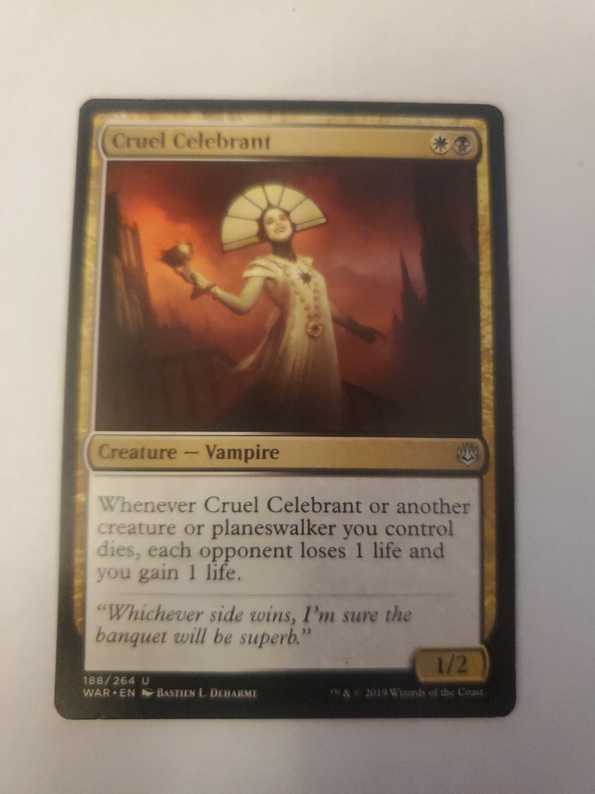MTG Cruel Celebrant War of the Spark 188/264 Regular Uncommon | eBay