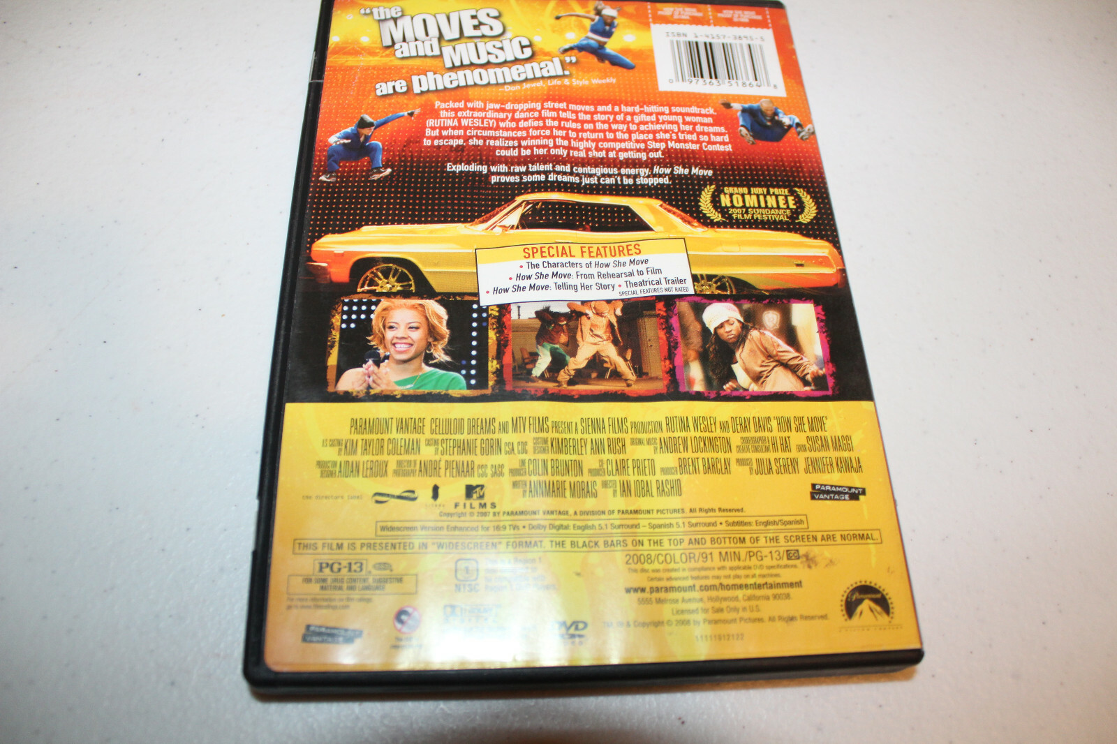 How She Move (DVD 2008) Rutina Wesley, Tre Armstrong, Brennan Gademans ...