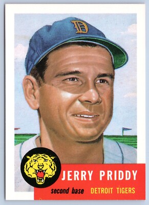 JERRY PRIDDY 1991 TOPPS ARCHIVES '53 NO 113 NRMINT+ 57213 | eBay