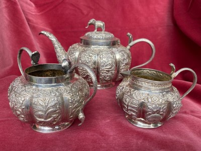 India - Silver Tea Set