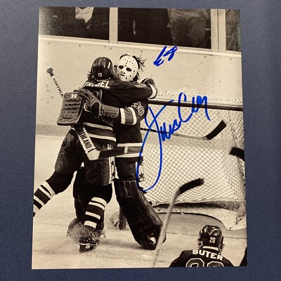 JIM CRAIG & ERIC STROBEL HAND SIGNED 8x10 PHOTO USA HOCKEY MIRACLE ON ...