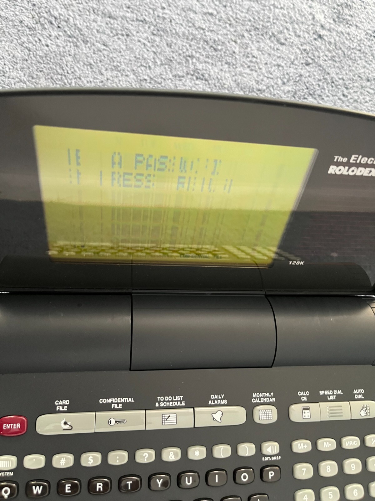 Vintage, The Electronic Rolodex File, 128K, Pre-owned | eBay