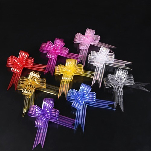 10 Pcs Snow Yarn Ribbons Flower Gift Wrapping Ribbon Strings Ribbon ...