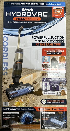 Shark WD261 HydroVac MessMaster Cordless 3-in-1 Vacuum Brand New | eBay