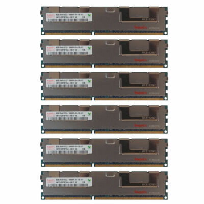 48GB Kit 6x 8GB DELL POWEREDGE R610 R710 R815 R510 C6105 C6145 R720 ...