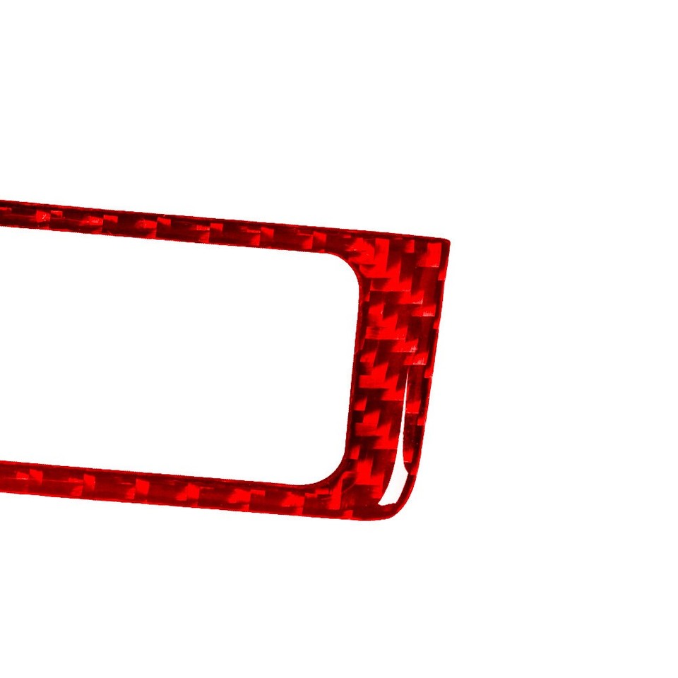 2PCS Red For BMW M5 E39 1998-2003 Carbon Fiber Rear Air Vent Outlet ...