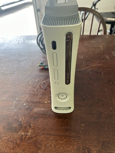 Microsoft Xbox 360 Core White System Console Only For Parts Or Repairs ...