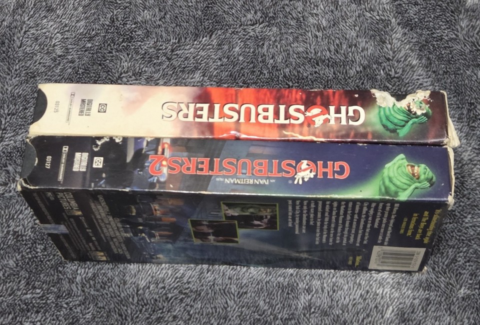 Ghostbusters 1 & 2 VHS Set Remastered Version 1999 Tested Working | eBay