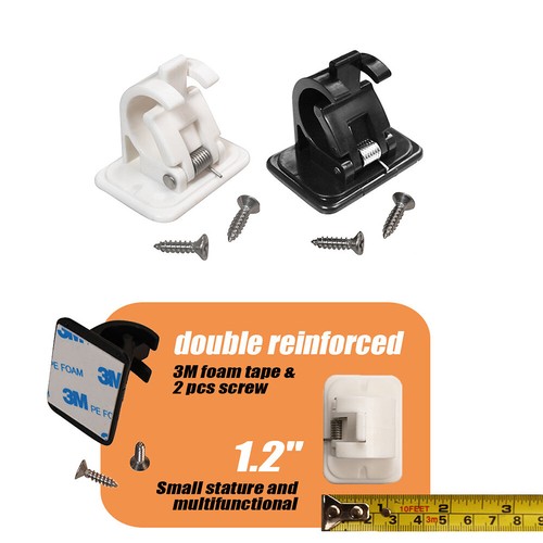 Rod Rack Clips Wall Mounted Rod Storage Holder Fishing Rod Stand 4/6/10 ...