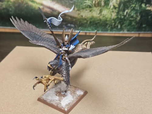High Elf Prince on Griffon OOP Island of Blood Warhammer Fantasy The ...
