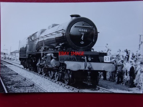 PHOTO LMS CLASS PRINCESS ROYAL LOCO NO (4) 6201 PRINCESS ELIZABETH | eBay