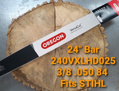 24" Oregon Bar For STIHL MS650 500i 462 461 Chainsaw Bar 240VXLHD025 3/ ...