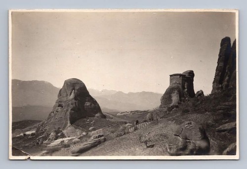 Meteora Greece RPPC Antique Thessaly Greek Photo Postcard ~1910s | eBay