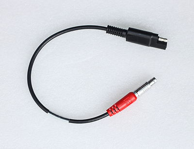 Topcon GPS 5pin Power Cable for HiPer or HiPer Lite wired to SAE 2-pin ...