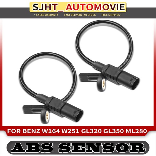 2x Rear ABS Wheel Speed Sensors for Mercedes-Benz GL320 450 ML280 R350 ...